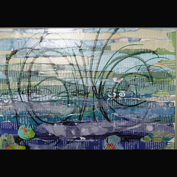 Susan B. Schenk, collage artist