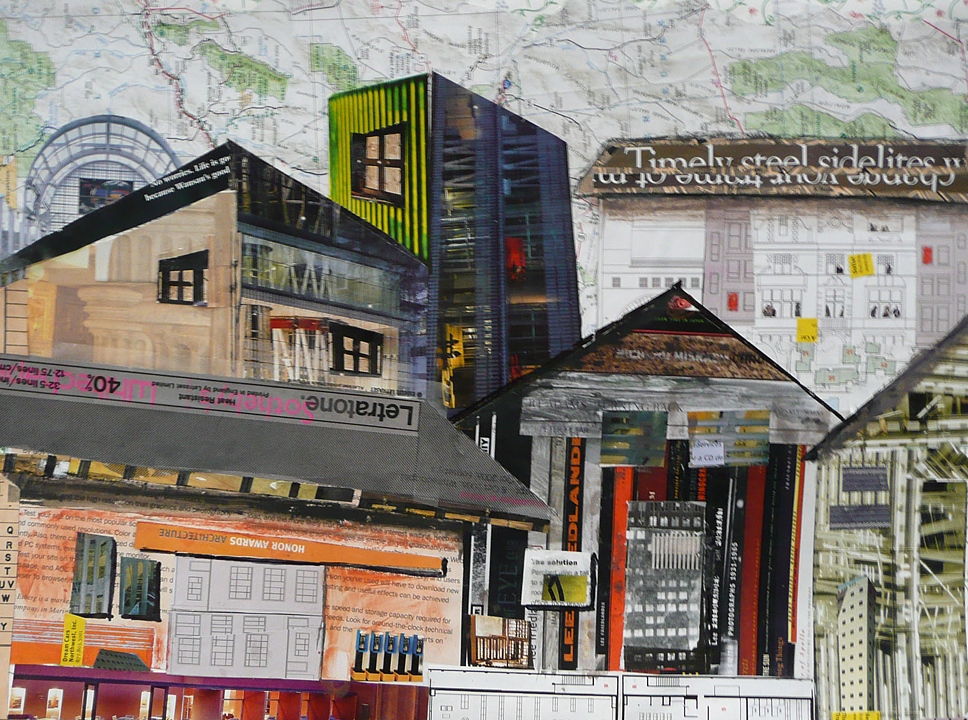 Susan B. Schenk, collage artist