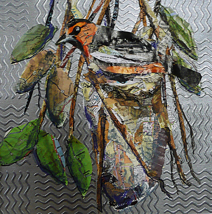 Susan B. Schenk, collage artist