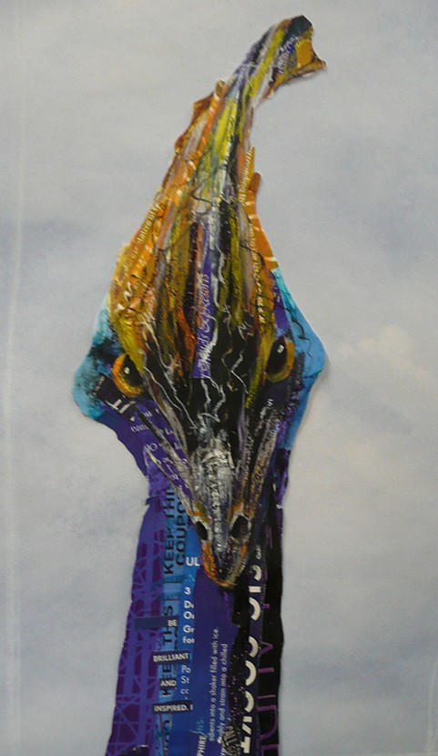Susan B. Schenk, collage artist