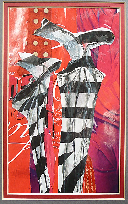 Susan B. Schenk, collage artist