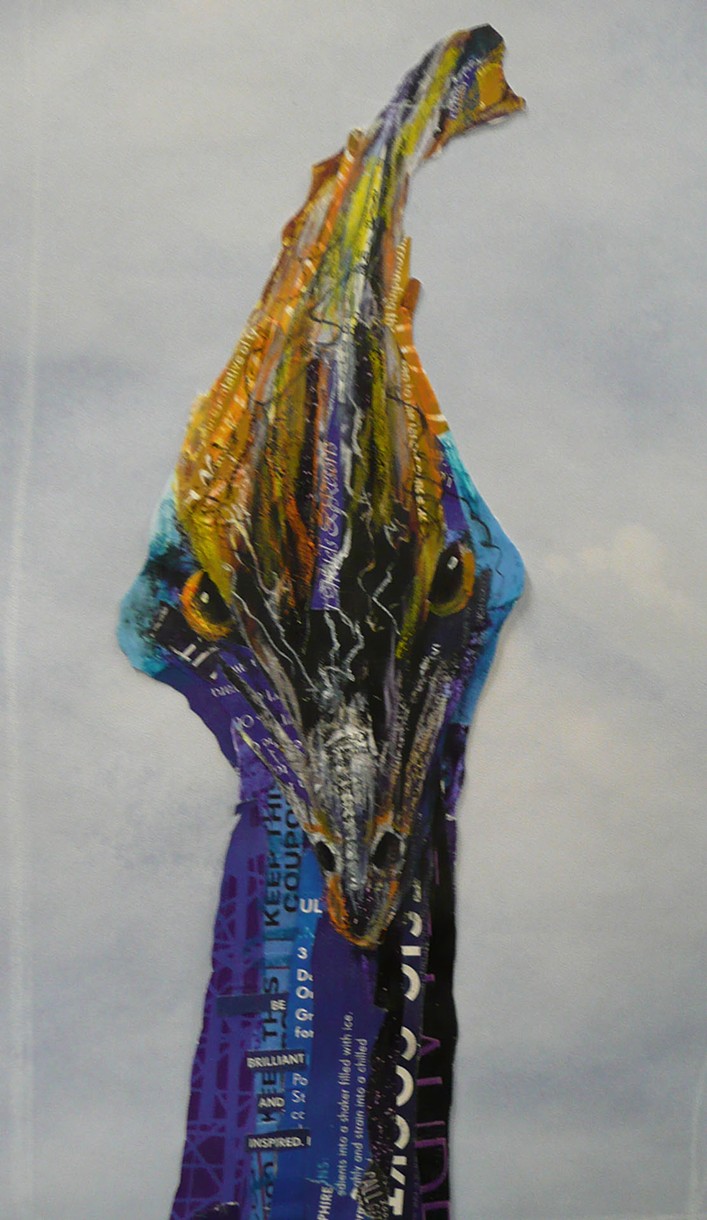 Susan B. Schenk, collage artist