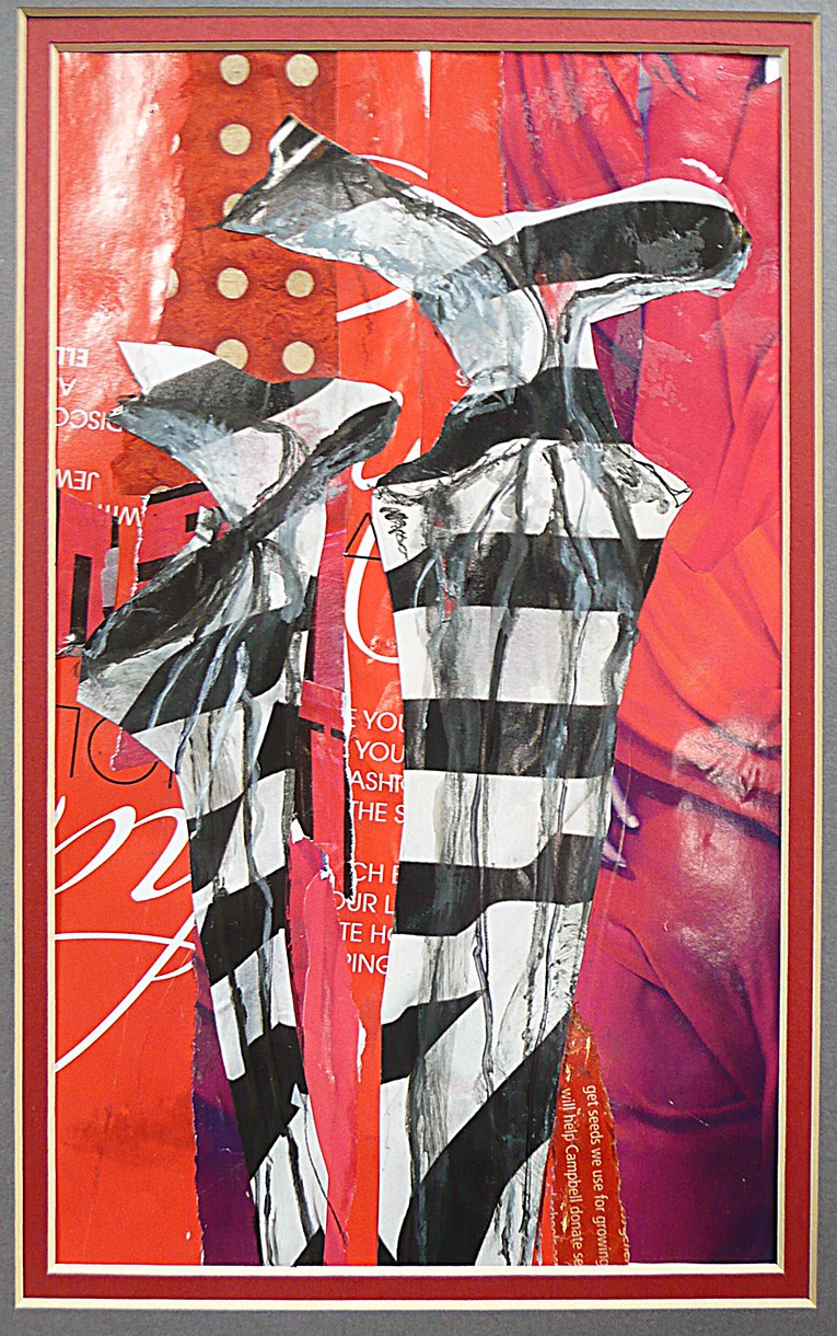 Susan B. Schenk, collage artist