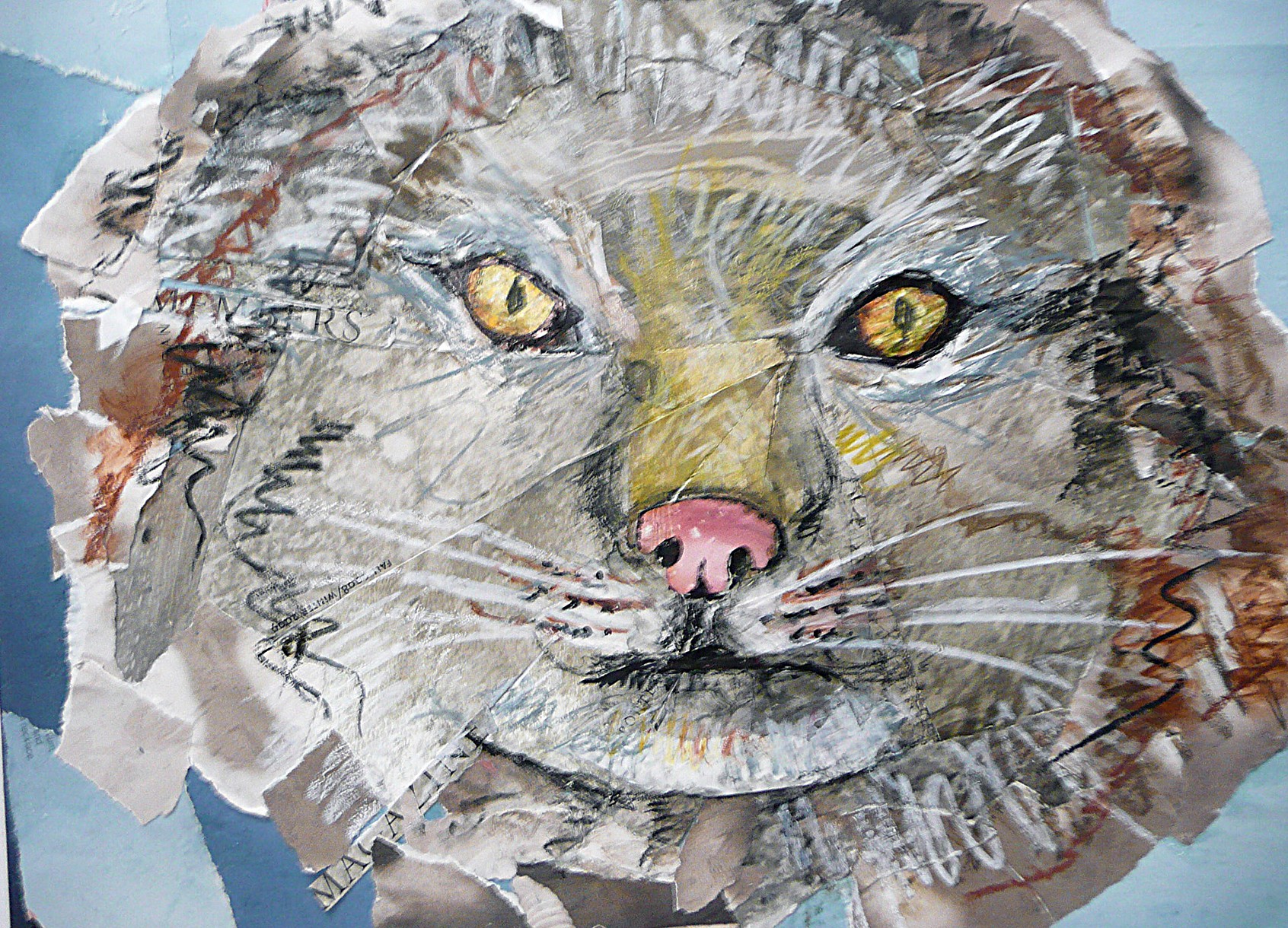 Susan B. Schenk, collage artist
