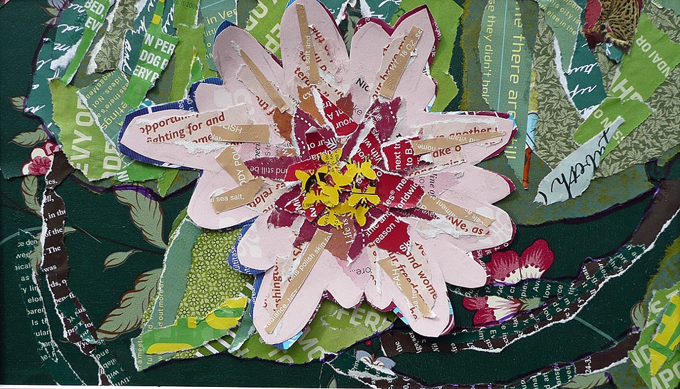 Susan B. Schenk, collage artist