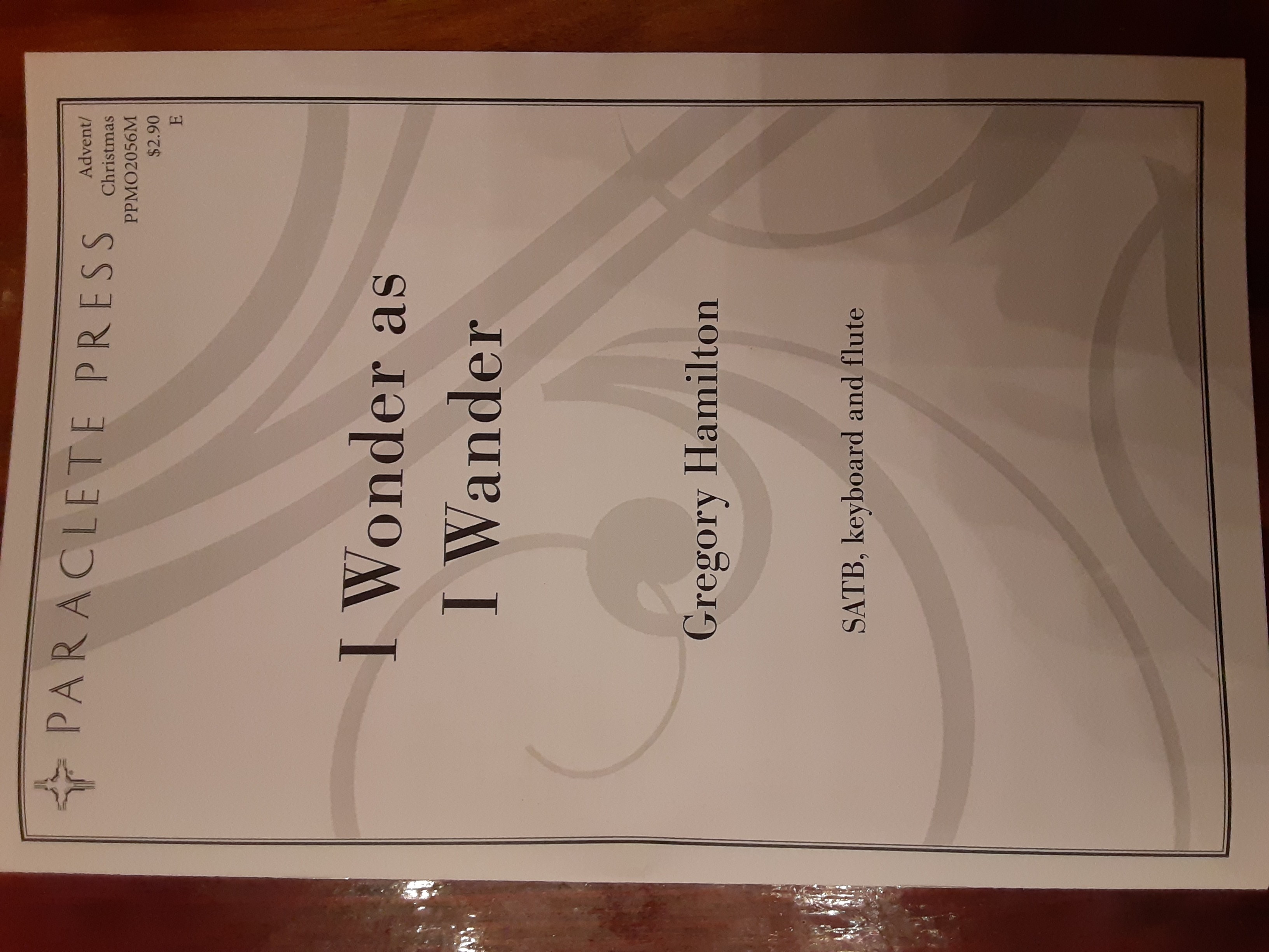 Gregory Hamilton, Composer