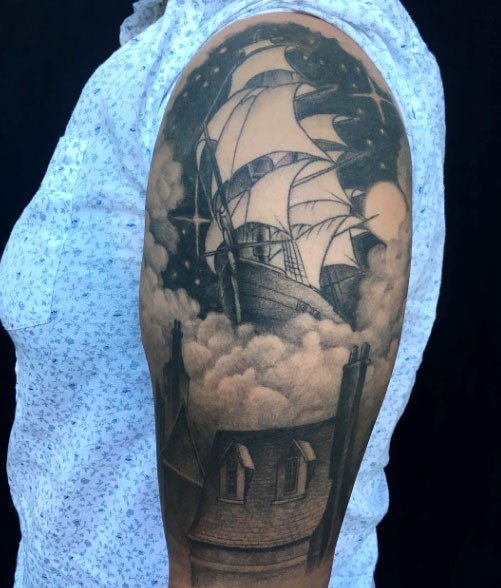 Fat Ram's Pumpkin Tattoo - Boston, MA